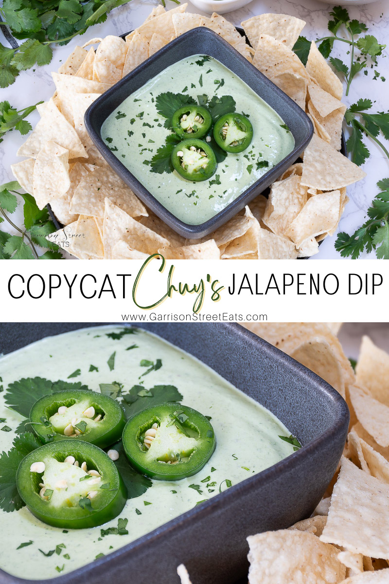 Copycat Chuy's Creamy Jalapeno Ranch Dip Recipe - Garrison Street Eats