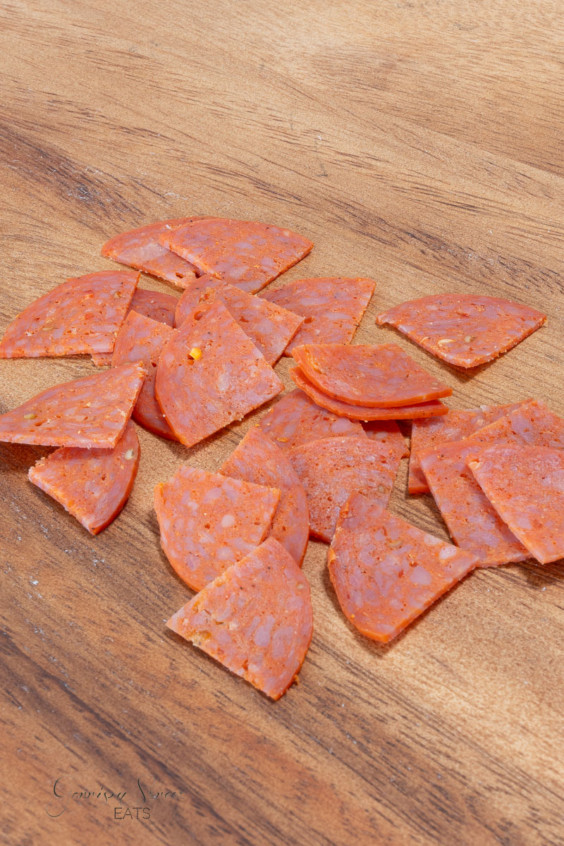 Easy Pepperoni Cheese Pizza Cup Appetizer Recipe - Garrison Street Eats