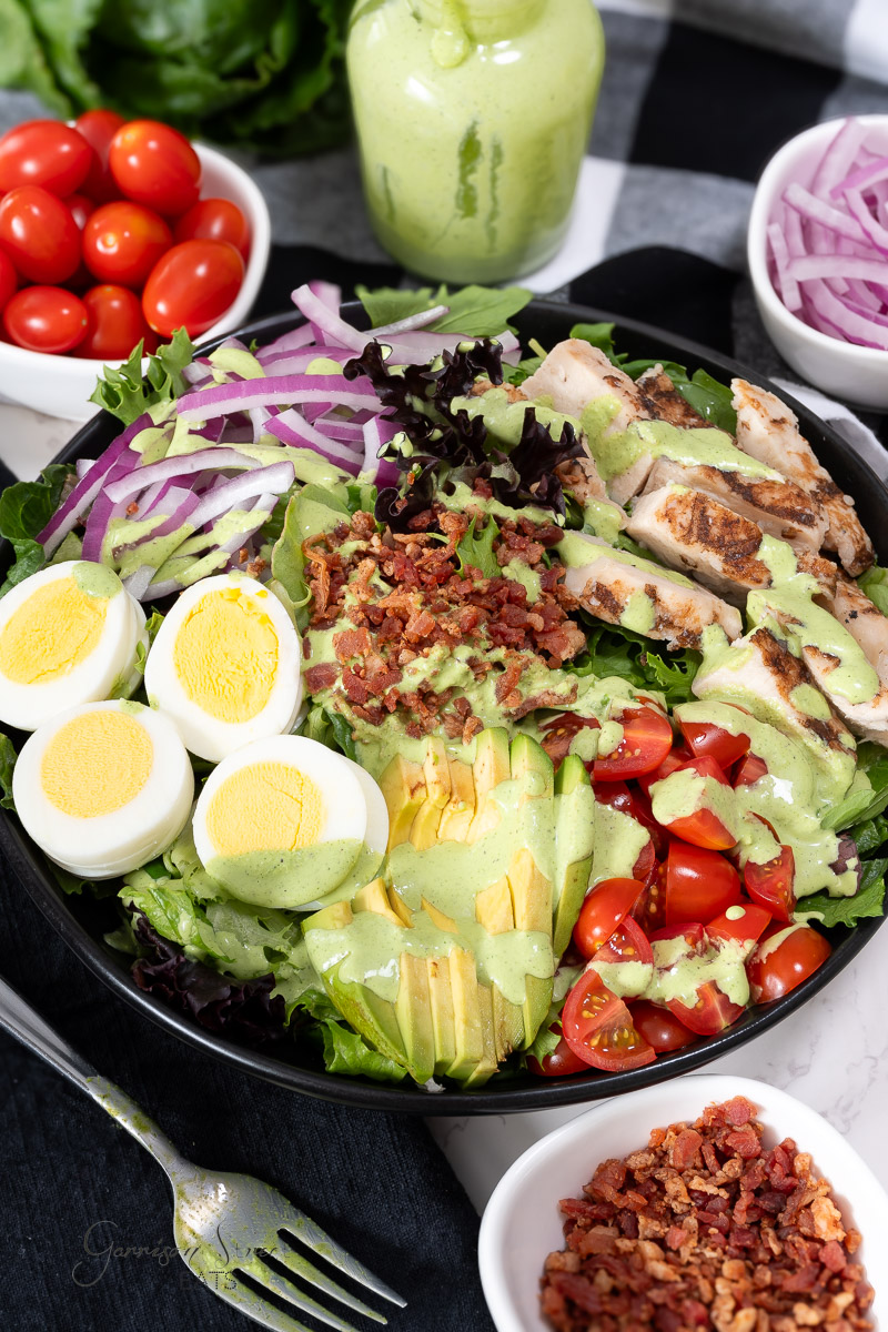 Easy Homemade Green Goddess Salad Dressing Recipe - Garrison Street Eats
