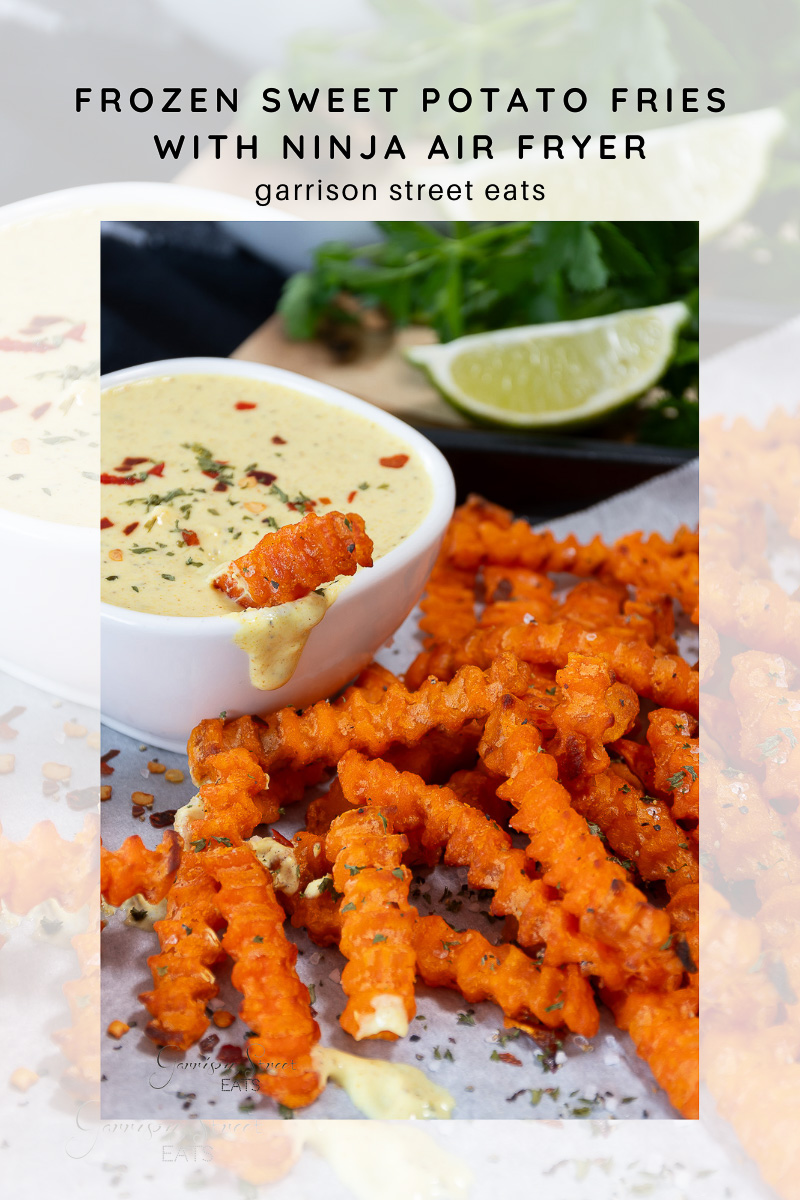 Frozen Sweet Potato Fries with Ninja Air Fryer